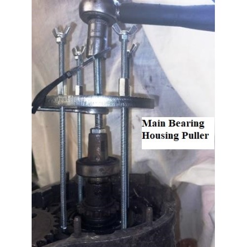 Crankshaft bearing puller store